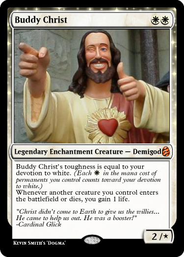 Buddy Christ Meme Easter