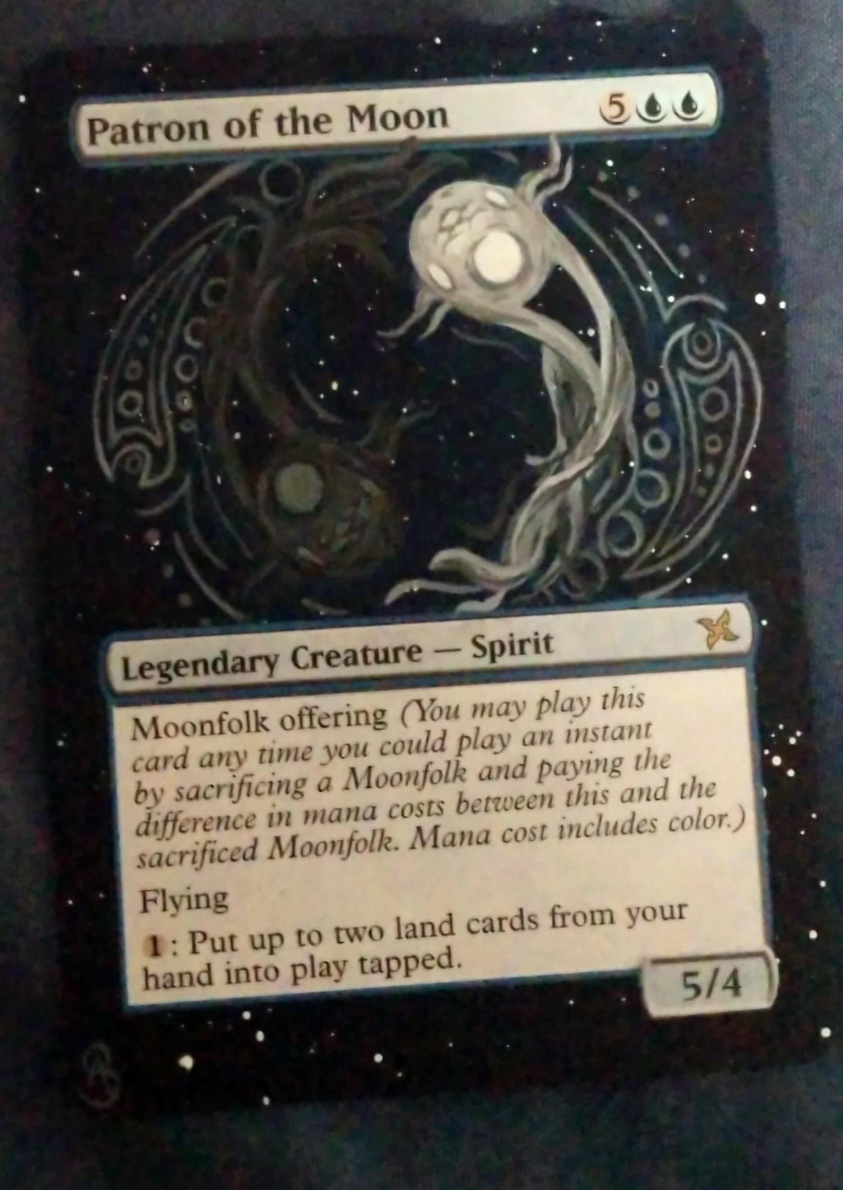 Yue, Patron of the moon (Commander / EDH MTG Deck)