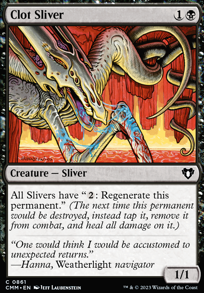 Sliver Swarm (CMM) (Commander / EDH MTG Deck)