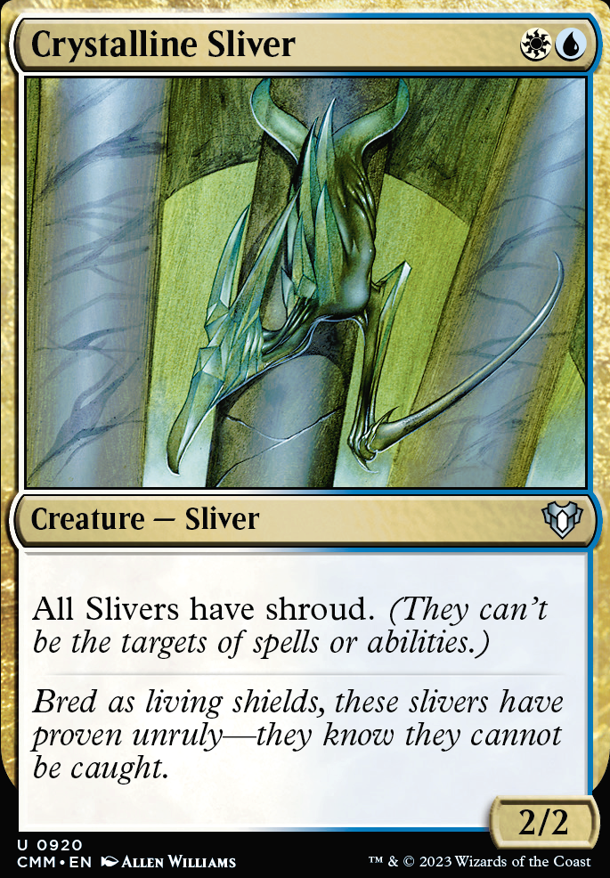 Sliver Swarm (CMM) (Commander / EDH MTG Deck)