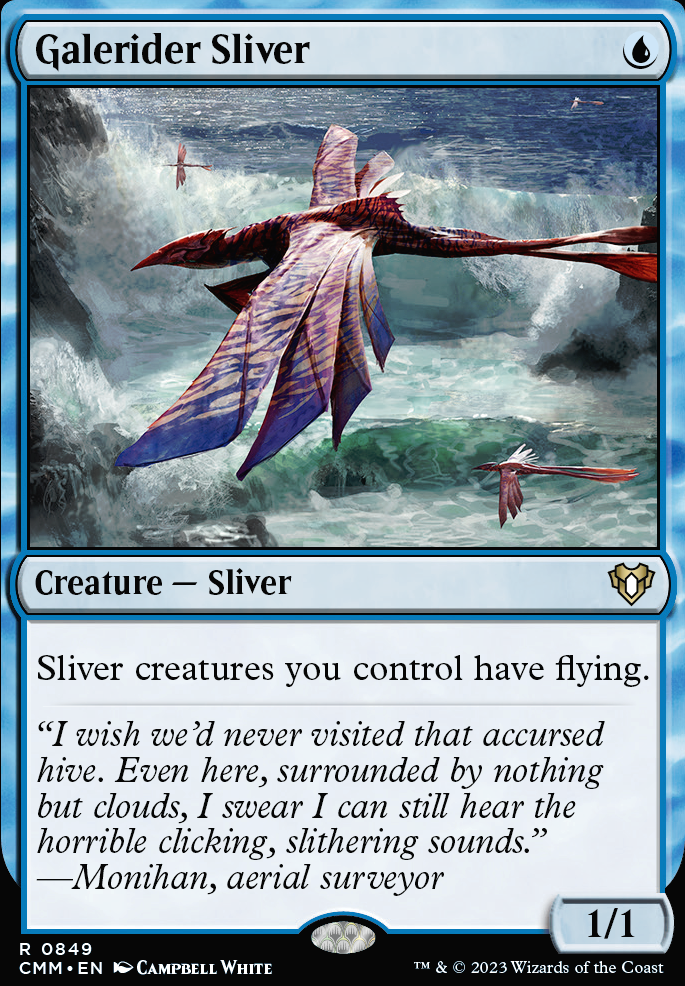 Sliver Swarm (CMM) (Commander / EDH MTG Deck)