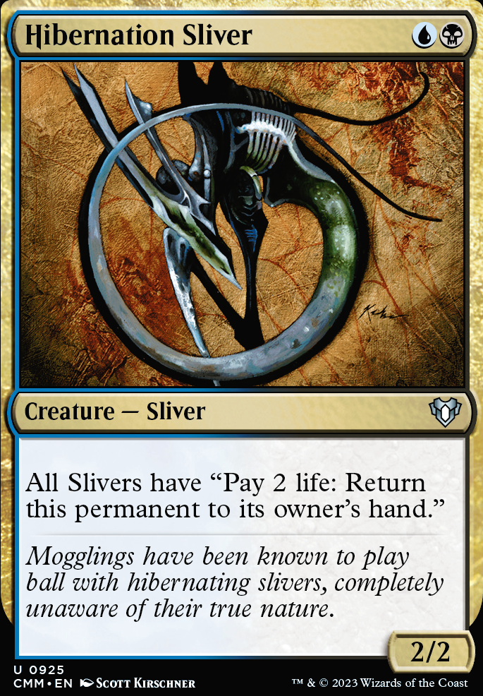 Five color-Slivers (Legacy MTG Deck)