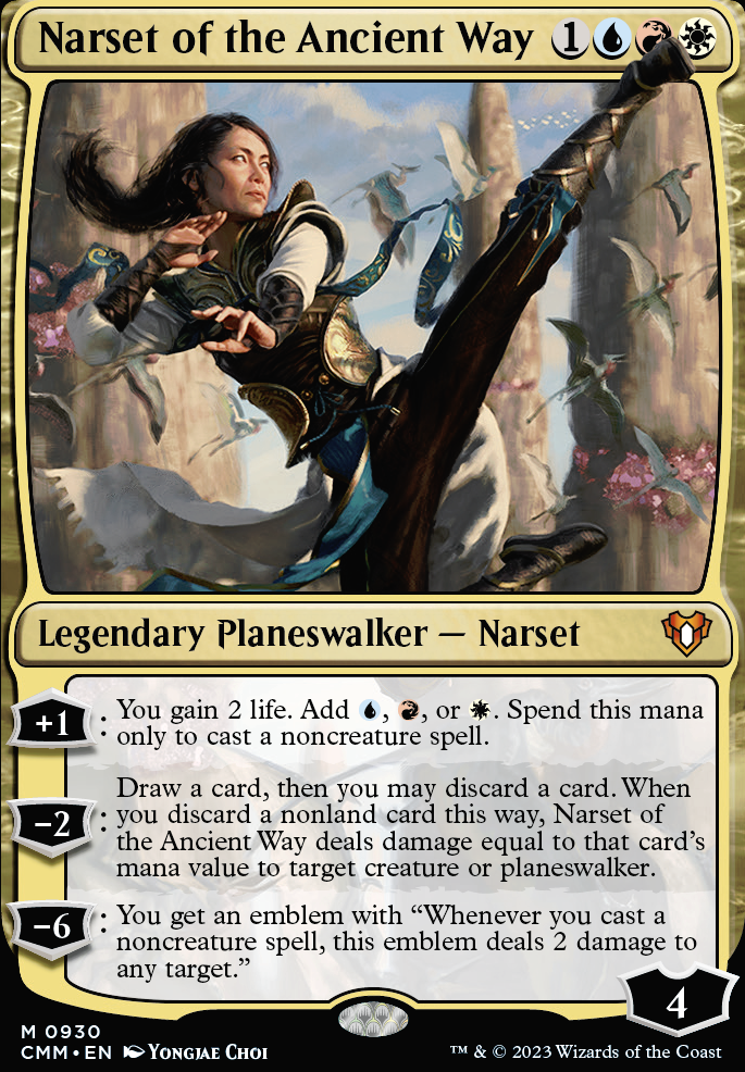 Planeswalker Party (CMM) (Commander / EDH MTG Deck)