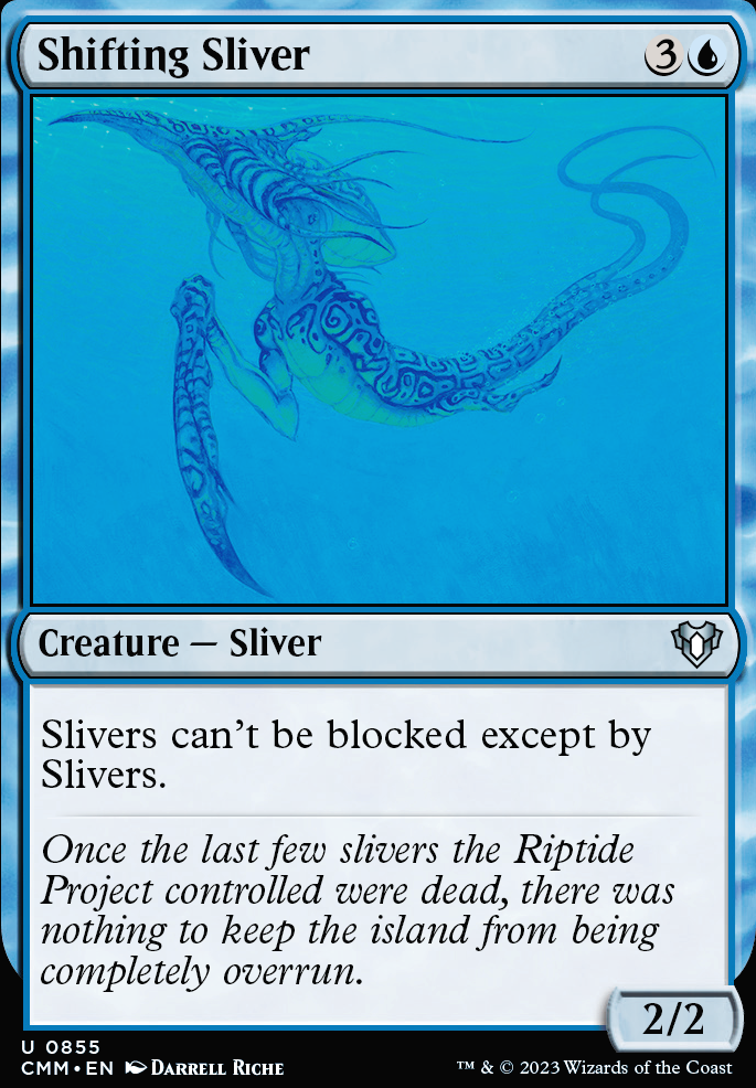 Slivers, Mass the Swarm (Commander / EDH MTG Deck)