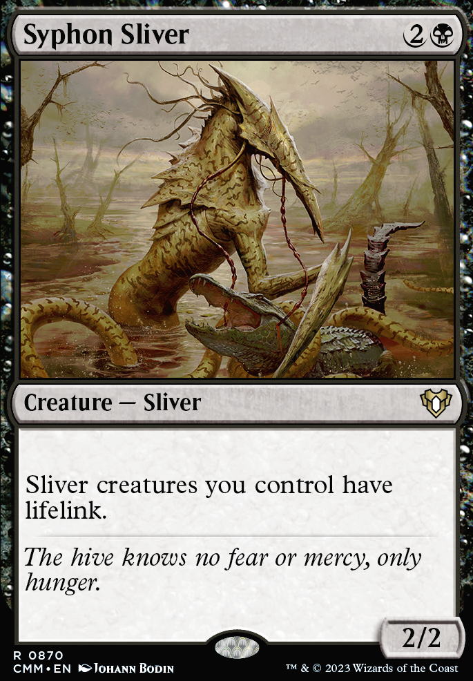 Slivers, Mass the Swarm (Commander / EDH MTG Deck)