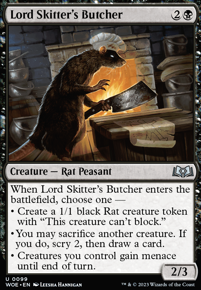 Oh, Rats (Standard MTG Deck)