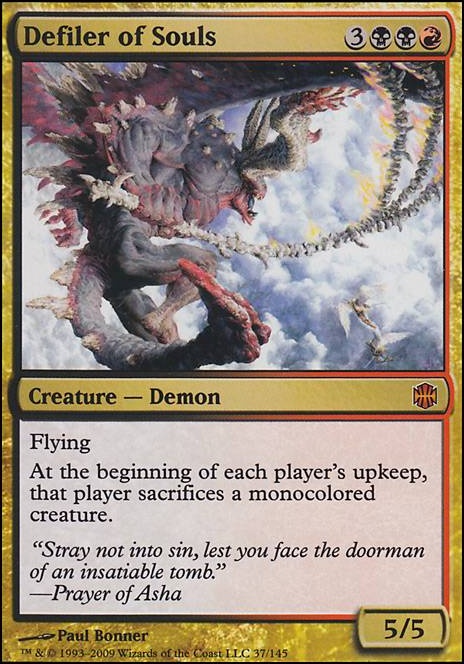 Demon Commander deck (Commander / EDH MTG Deck)