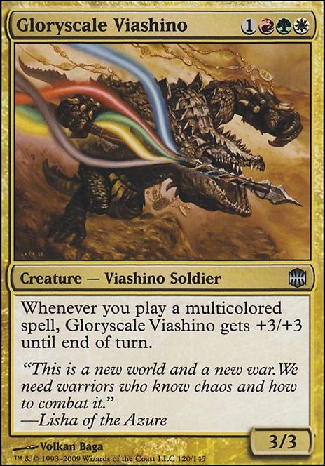 Gloryscale Viashino Pauper EDH (Commander / EDH MTG Deck)