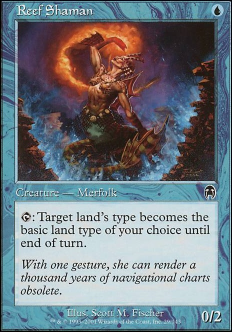 Big F*cking Fish Tribal (Commander / EDH MTG Deck)