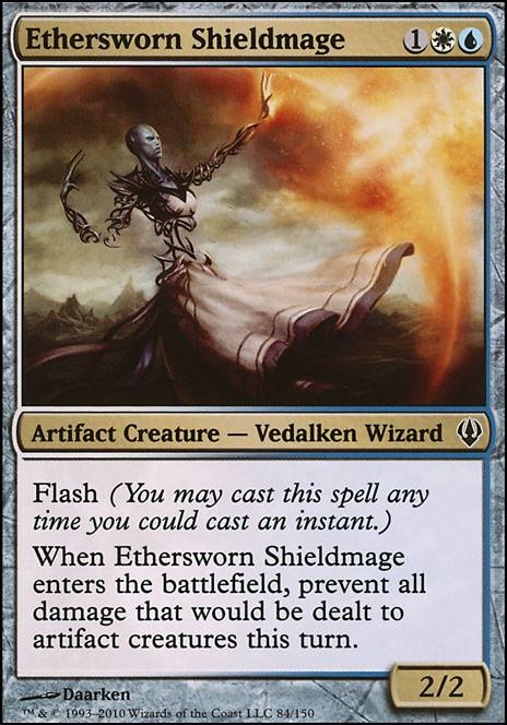 MTG Combo: Ensoul Artifact + Hex Parasite — TappedOut.net