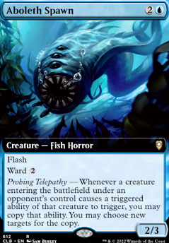 Screamie Dreamie, the Horror Explorer (Commander / EDH MTG Deck)