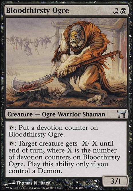Ob Nixilis of the Black Oath, Demon Tribal (Commander / EDH MTG Deck)