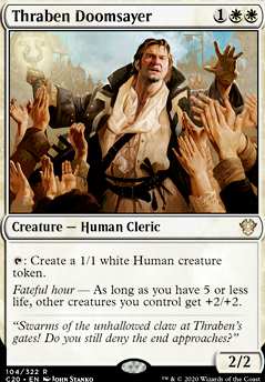 Risky Fateful Hour Deck (Modern MTG Deck)