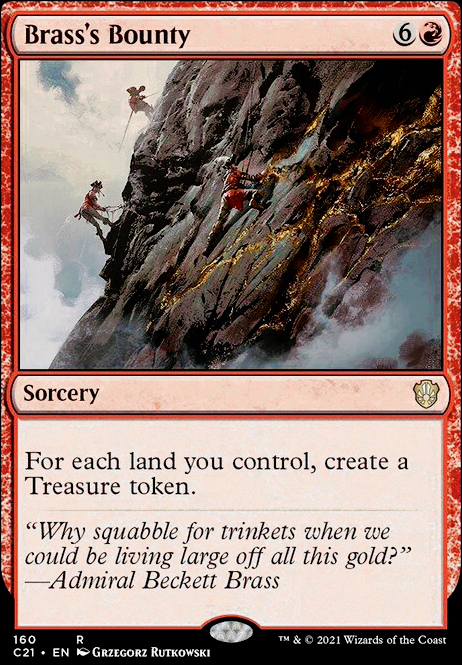 Mono Red Dragon Treasure (Commander / EDH MTG Deck)