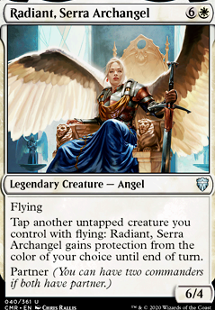 Radiant, Serra Archangel // Silas Renn, Seeker Ade (Commander / EDH MTG ...