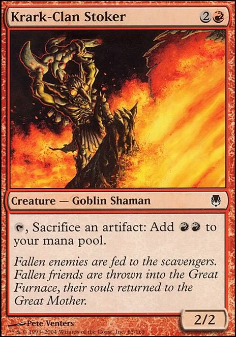 Big Red Creatures Accel (Unknown MTG Deck)