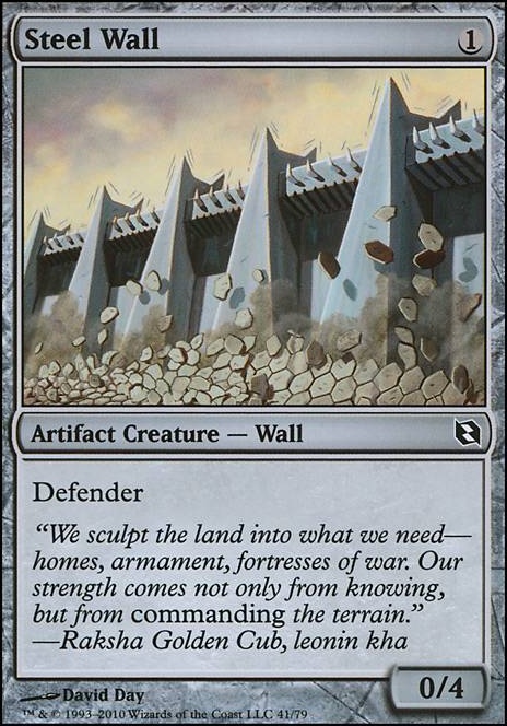 Commander Walls (Commander / EDH MTG Deck)