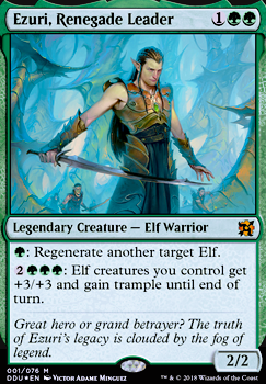 Tiny Leader Ezuri (Commander / EDH MTG Deck)