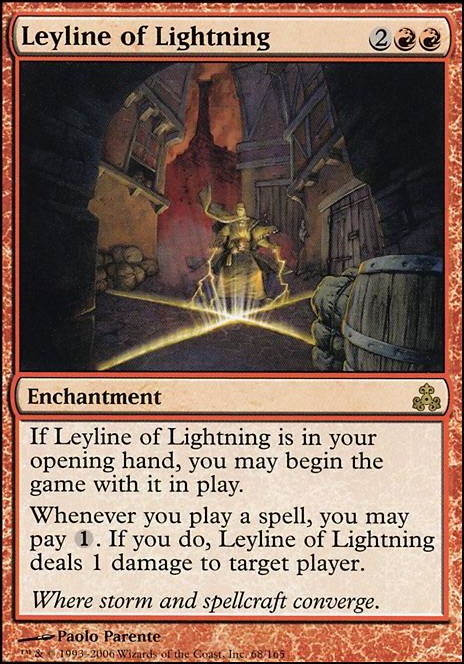 Leyline Deck (Legacy MTG Deck)