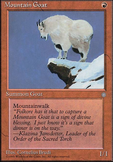 Gahiji, Honored One EDH (Tribal Goats) (Commander / EDH MTG Deck)