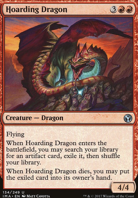 Mono Red Dragon Treasure (Commander / EDH MTG Deck)