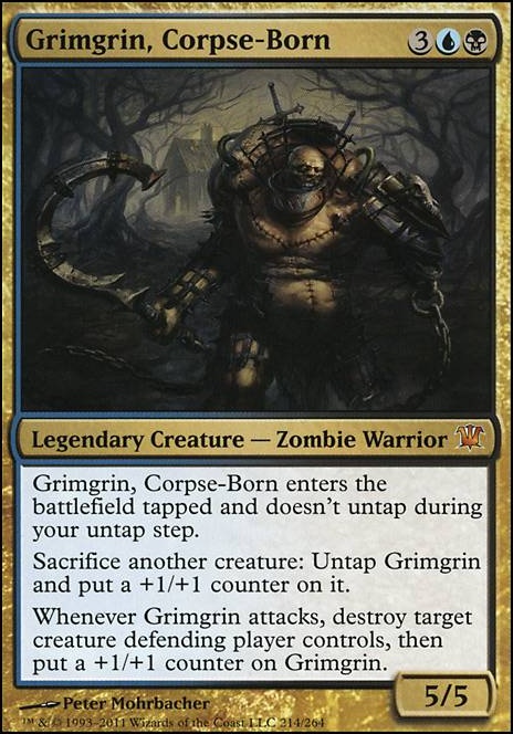 Grimgrin, Corpse-Born edh (Commander / EDH MTG Deck)