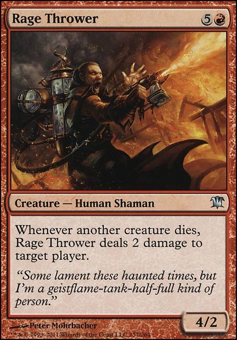 Mono-Red Burn in EDH (Commander / EDH MTG Deck)