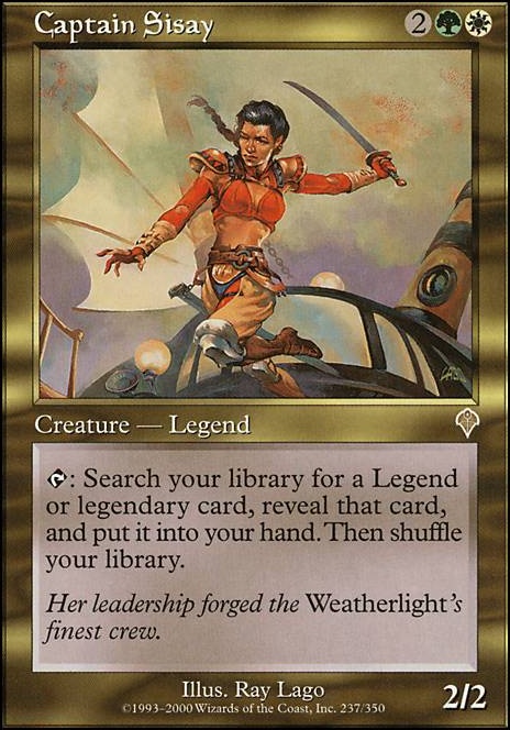 Who's the best competetive Commander by Color (Commander / EDH MTG Deck)