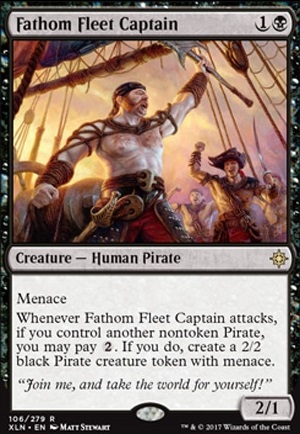 [PreCon] The Black Rose Crew - Pirate Tribal (Commander / EDH MTG Deck)