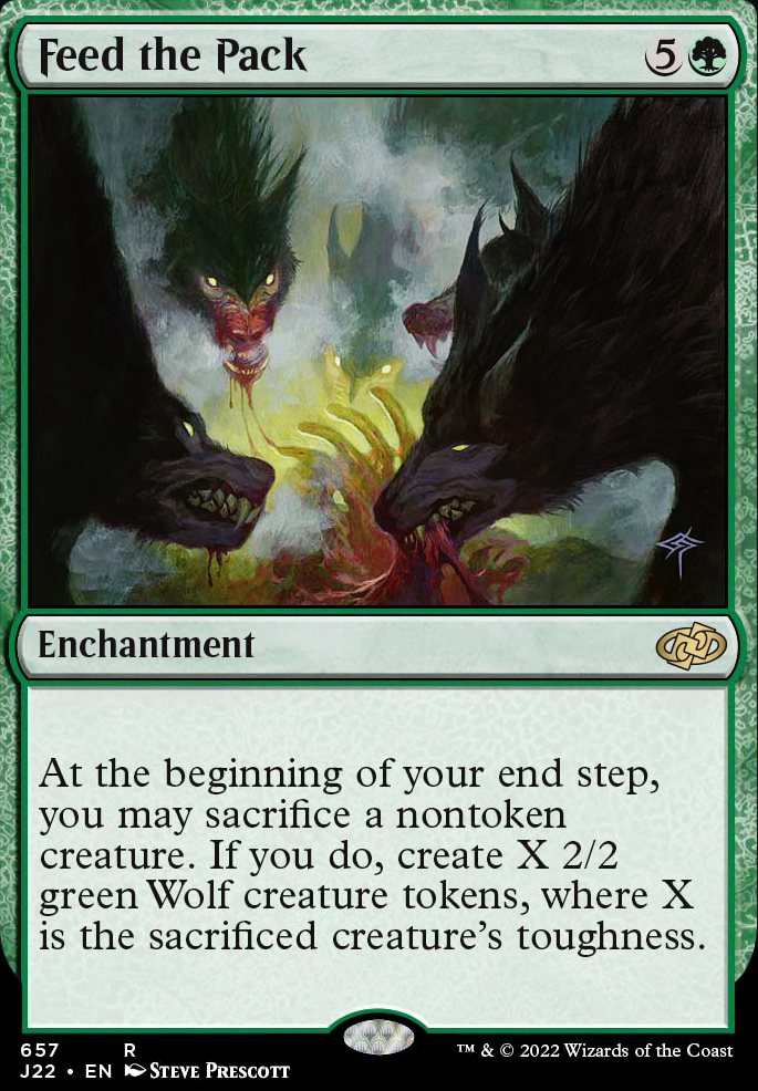 Fenrir, the first werewolf (Commander / EDH MTG Deck)