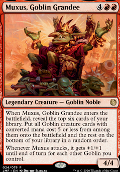 Look out! That Goblin Has a Grenade! (Casual MTG Deck)