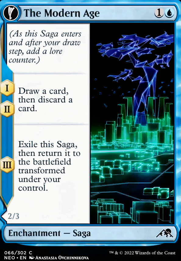 NEO prerelease deck (Limited MTG Deck)