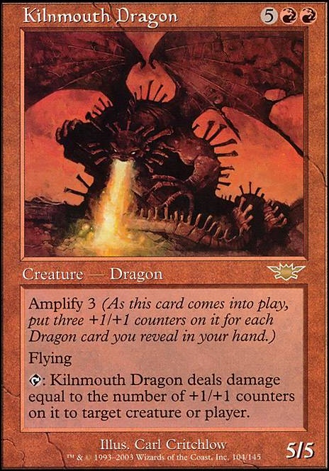 Hawk Red/Black Tribal Dragon Deck (Commander / EDH MTG Deck)