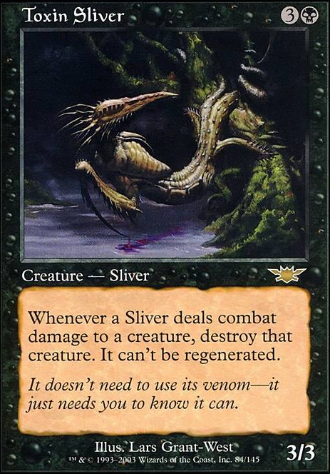 The First Sliver EDH (Commander / EDH MTG Deck)