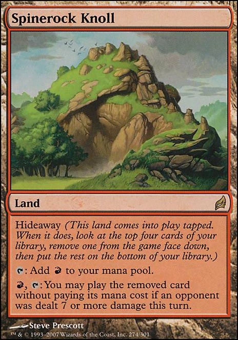 The Fat Red Line - Purphoros EDH (Commander / EDH MTG Deck)