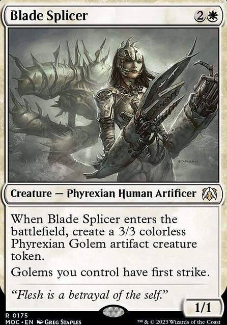 Golem Splicer Deck (Modern MTG Deck)