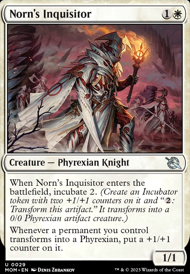 Black White Phyrexian (Pioneer MTG Deck)