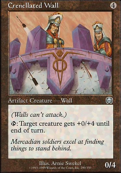 Wall Tribal (Commander / EDH MTG Deck)