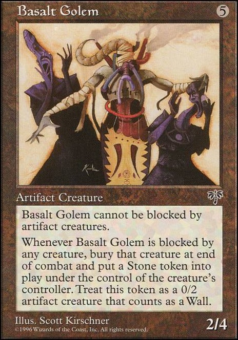 Golem Commander (Commander / EDH MTG Deck)