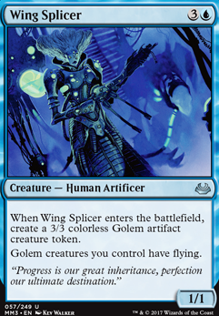 Golem Splicer Deck (Modern MTG Deck)