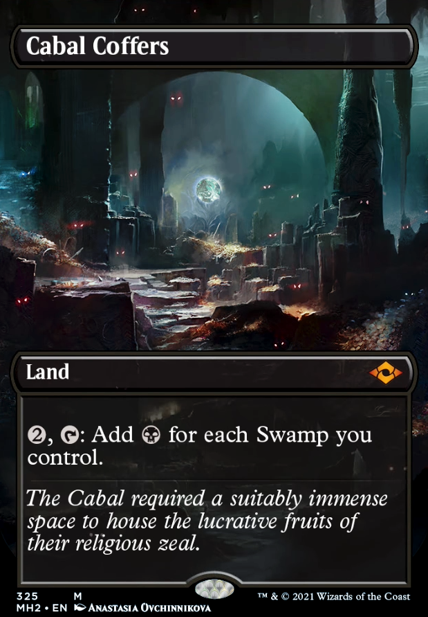 Time to complete the ritual...with your blood! (Commander / EDH MTG Deck)