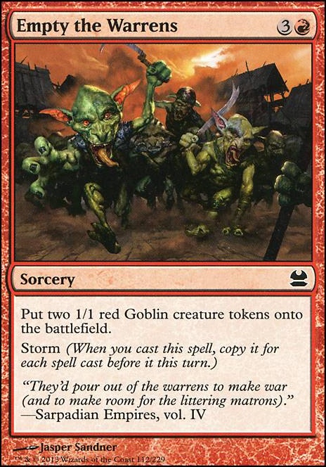 Try and stop me (Commander / EDH MTG Deck)