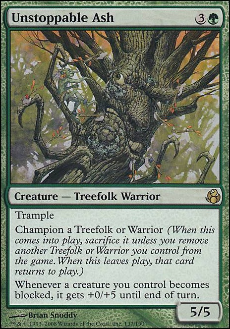 Treefolk Tribal Assault Formation GO! (Modern MTG Deck)