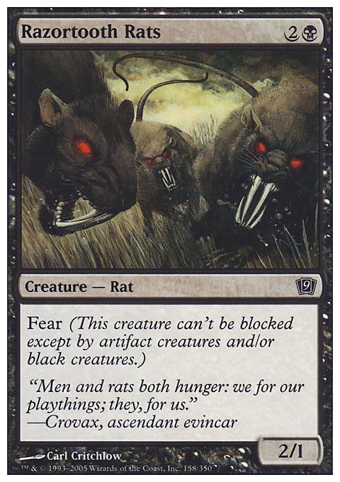 Rat Tribal EDH (Commander / EDH MTG Deck)