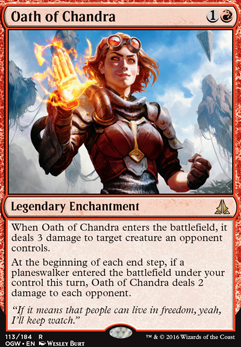 Chandra Tribal (Everyone's Here!) (Commander / EDH MTG Deck)