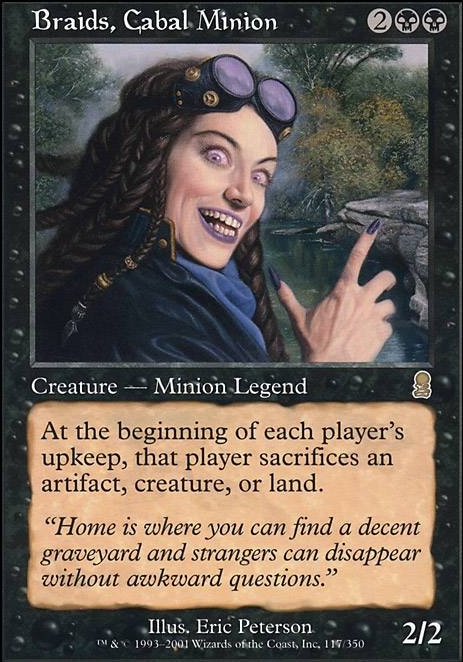Braids Stax (All in Black) (Legacy MTG Deck)