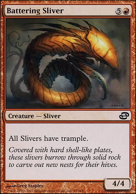 Complete List of Slivers (Unknown MTG Deck)