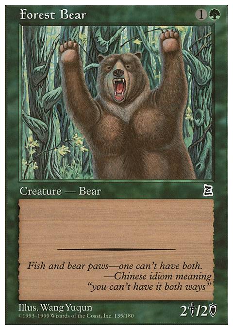 Commanding BEAR FORCE ONE (Commander / EDH MTG Deck)