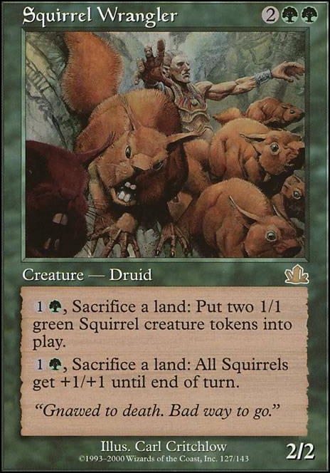 The Unbeatable Squirrel Deck (Commander / EDH MTG Deck)