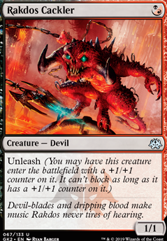 rakdos mid-range (Standard MTG Deck)